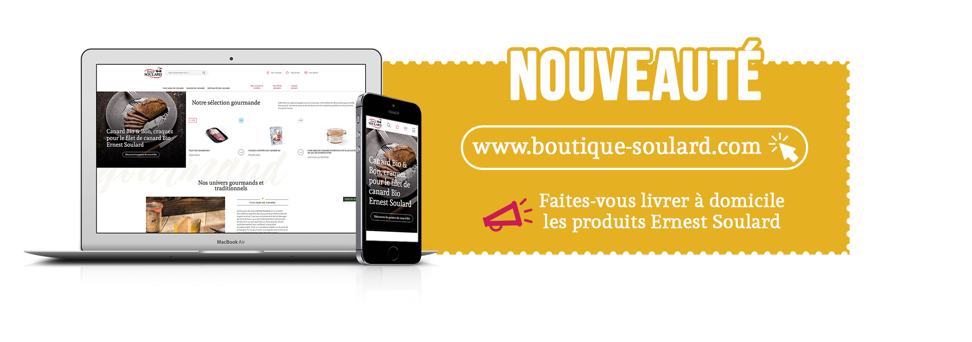 Spécialiste du foie gras de canard et de la volaille - Canard Soulard